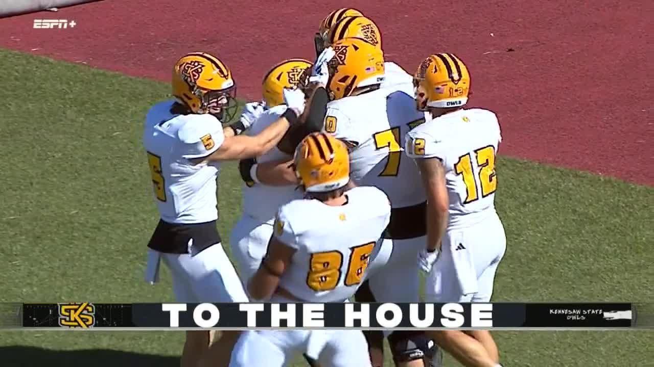 Michael Benefield runs for 75-yard rushing touchdown - ESPN Video
