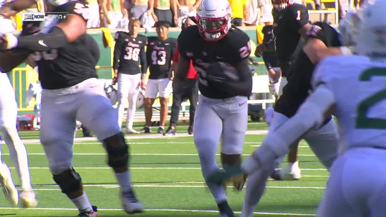 Tony Mathis Jr. powers past defense for 14-yard rush - ESPN Video