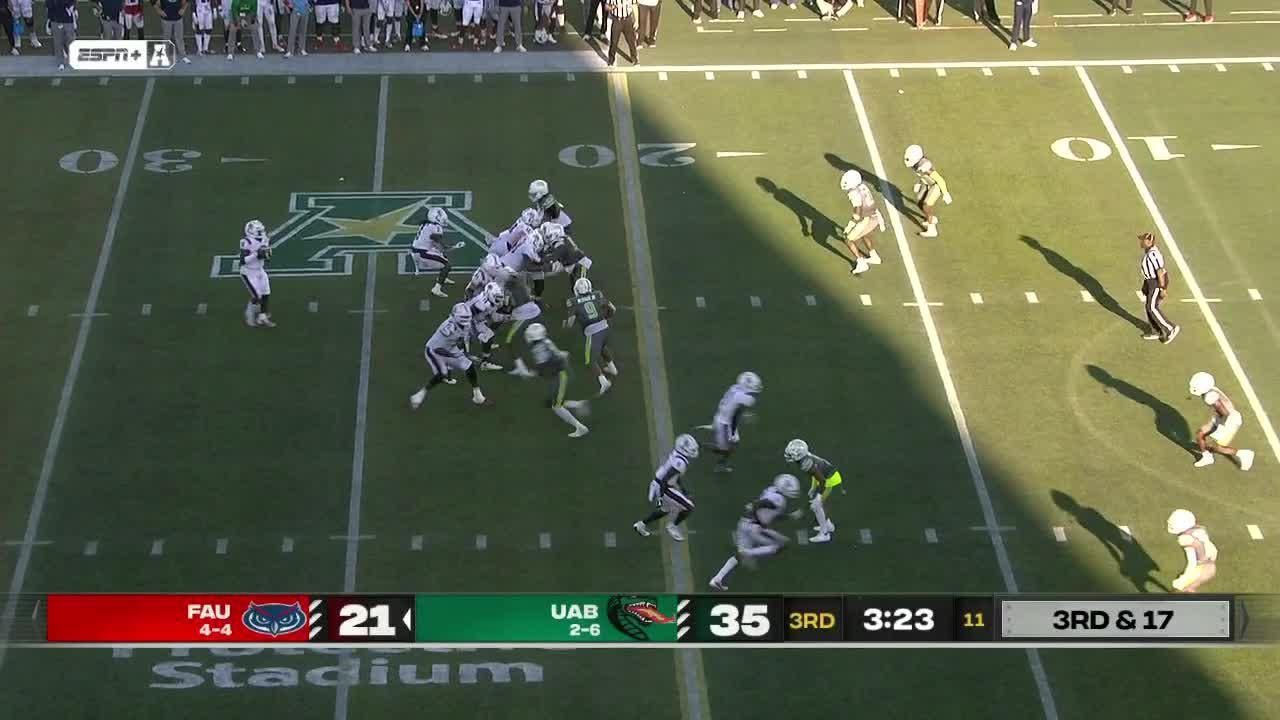 Daniel Richardson throws 20-yard touchdown pass to Lajohntay Wester ...