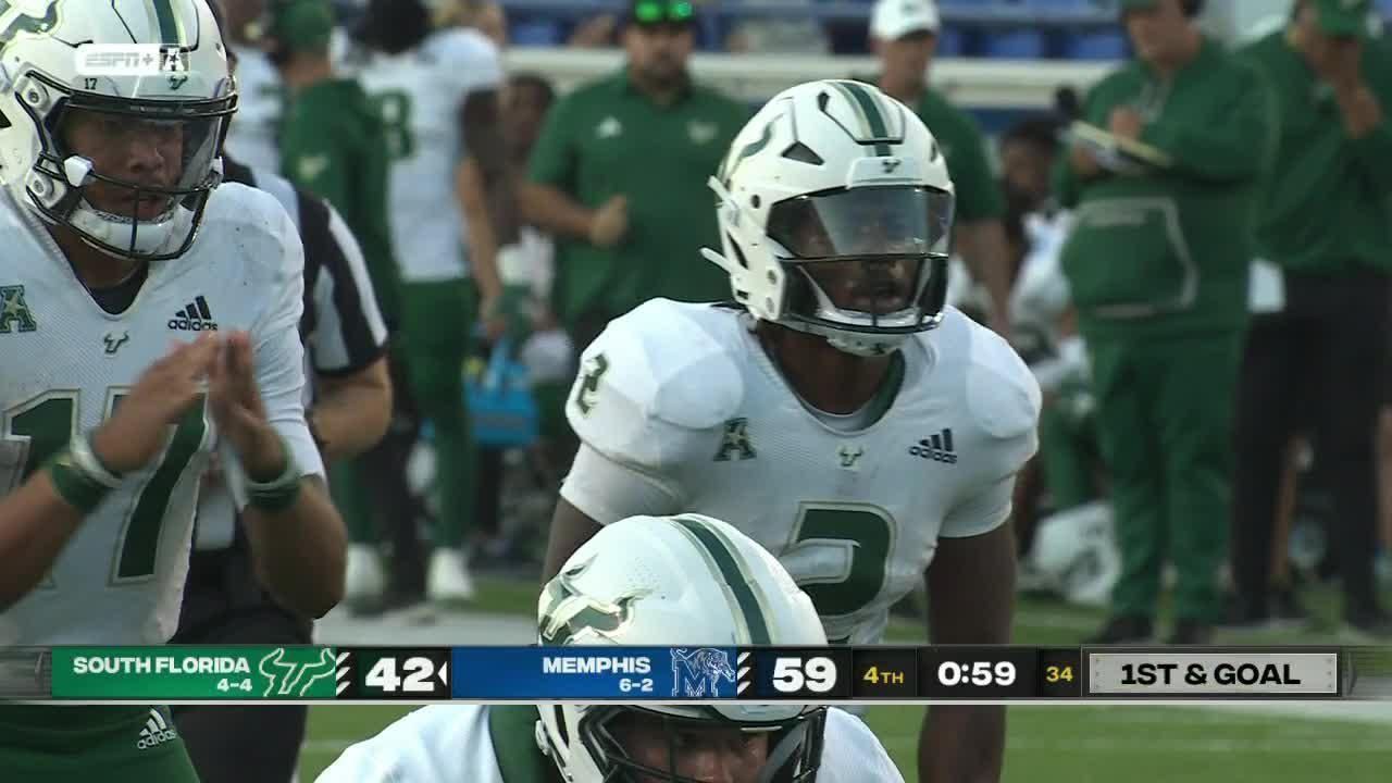 Byrum Brown throws 8-yard touchdown pass vs. Memphis - ESPN Video