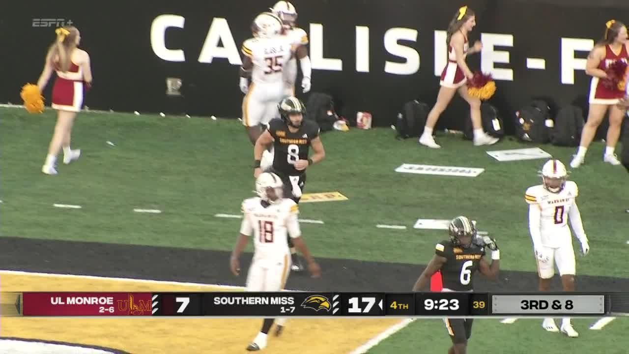 Billy Wiles powers past defense for 13-yard rush - ESPN Video