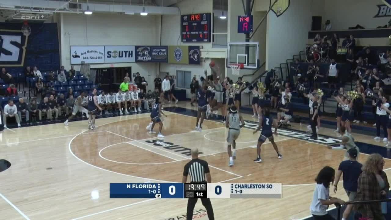 Taje' Kelly throws down a poster on Charleston Southern's 1st ...