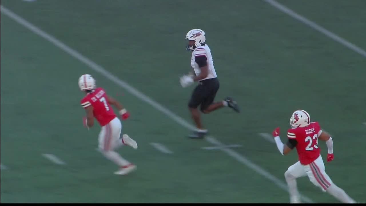 Star Thomas goes 40-yard on impressive rush - ESPN Video
