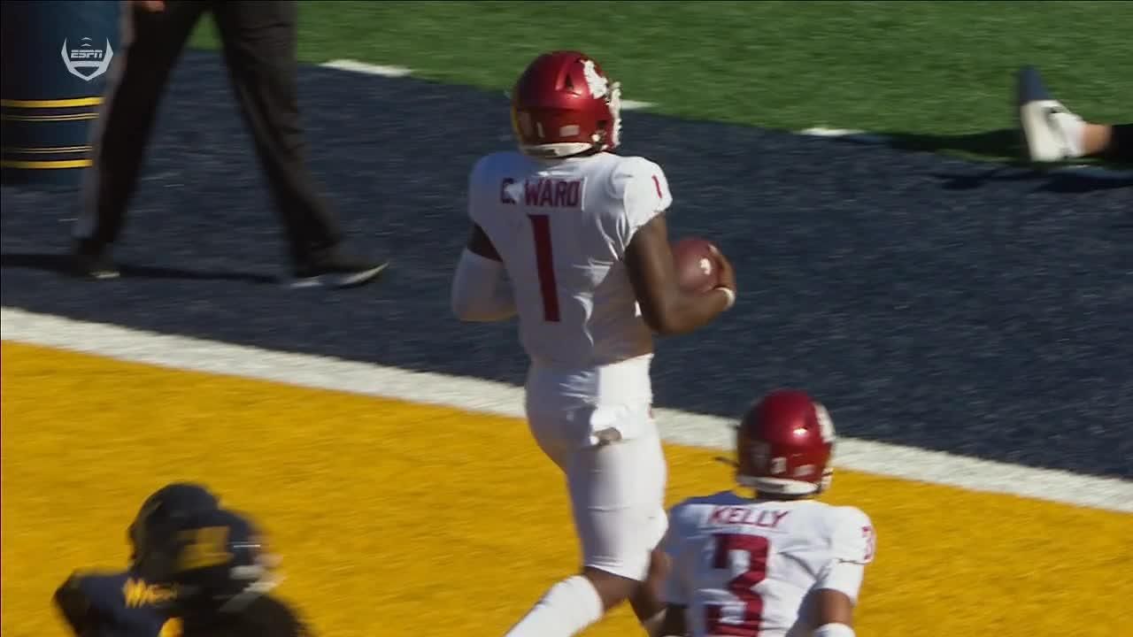 Cameron Ward scores 3-yard rushing TD - ESPN Video