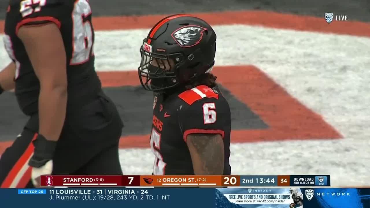 End Zone! Damien Martinez scores 15-yard rushing touchdown - ESPN Video