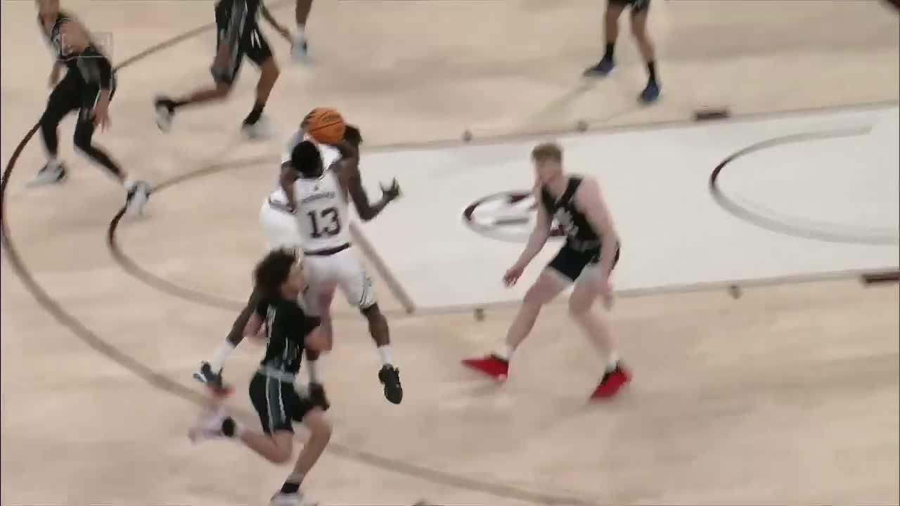 Josh Hubbard with the and-1 bucket - ESPN Video