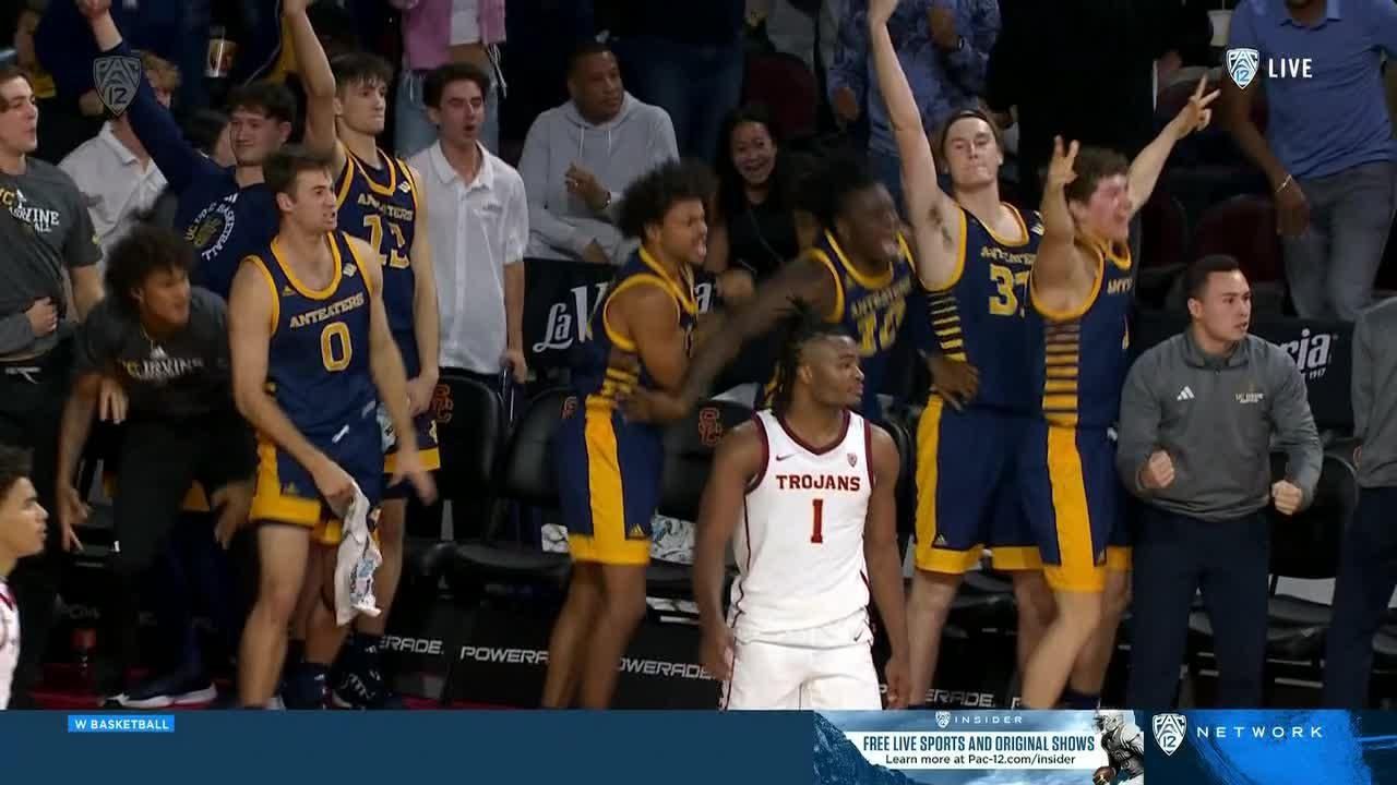 Devin Tillis hits the dagger 3 for UC Irvine - ESPN Video