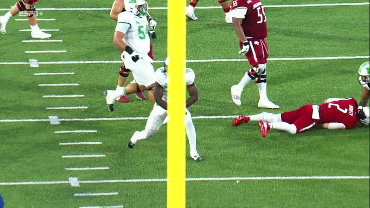 Stephen Dix Jr. makes timely sack vs. South Alabama - ESPN Video