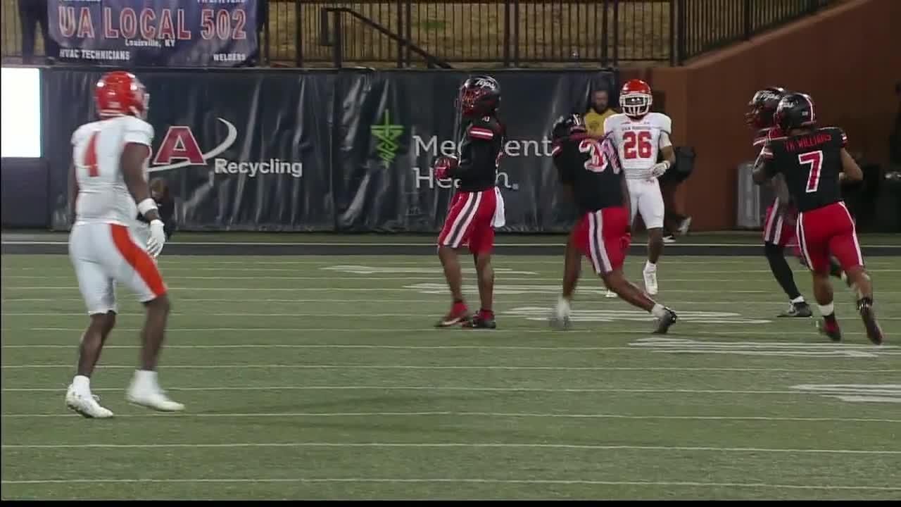 Anthony Johnson Jr. makes timely interception vs. Sam Houston - ESPN Video
