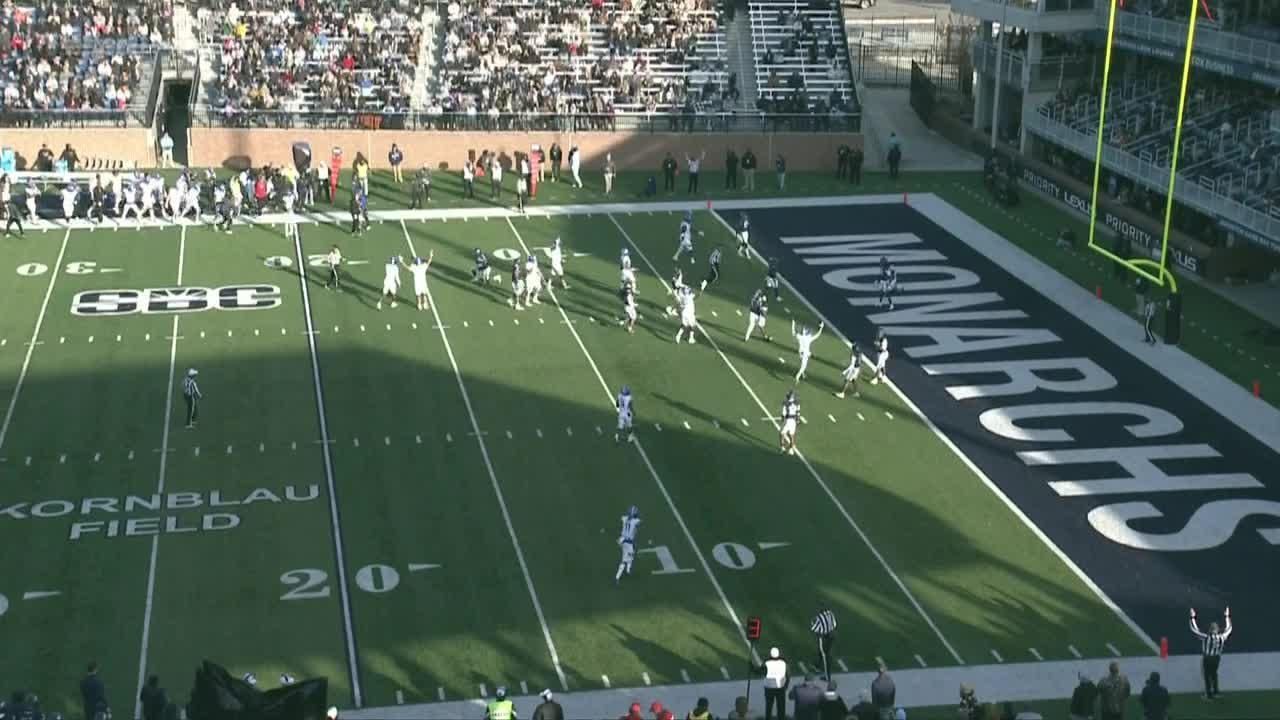 Darren Grainger airs it out for 11-yard touchdown pass - ESPN Video