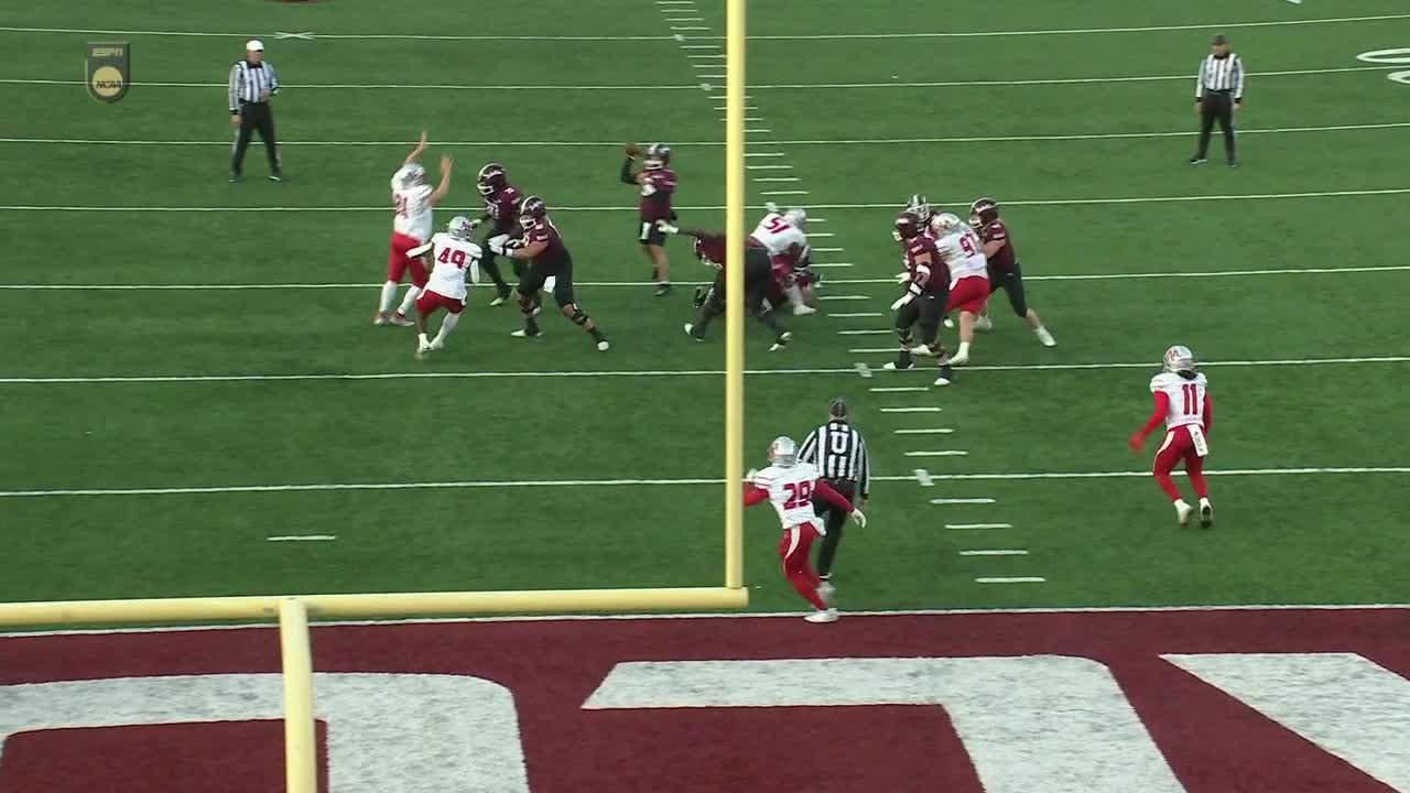 Nic Baker throws 7-yard touchdown pass pass to Vinson Davis - ESPN Video