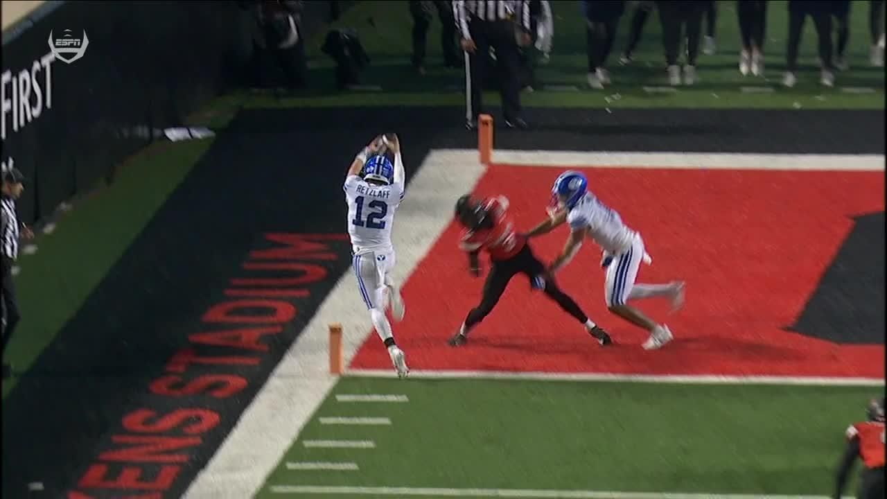 Jake Retzlaff keeps it himself to give BYU the opening OT TD - ESPN Video