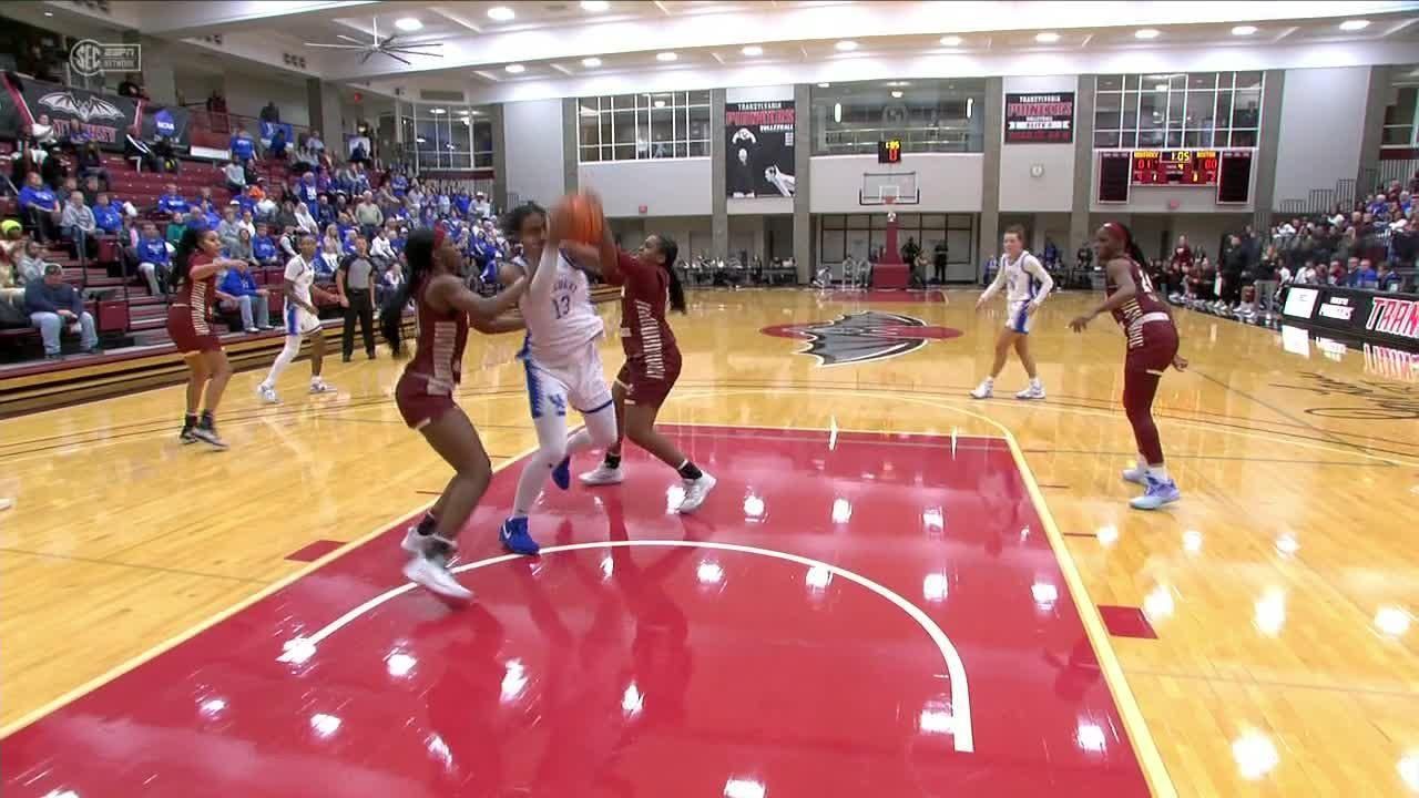 Andrea Daley sends the shot away - ESPN Video