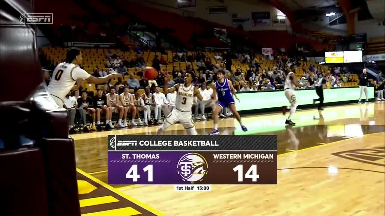 Ben Nau knocks down the triple - ESPN Video
