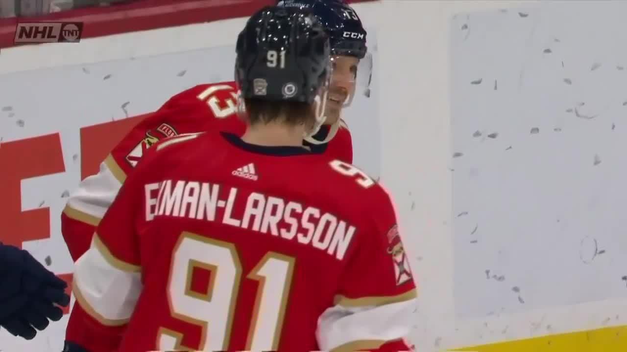 Sam Reinhart scores goal vs. Stars - ESPN Video