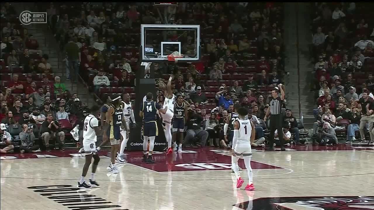 Collin Murray-Boyles skies for big flush - ESPN Video