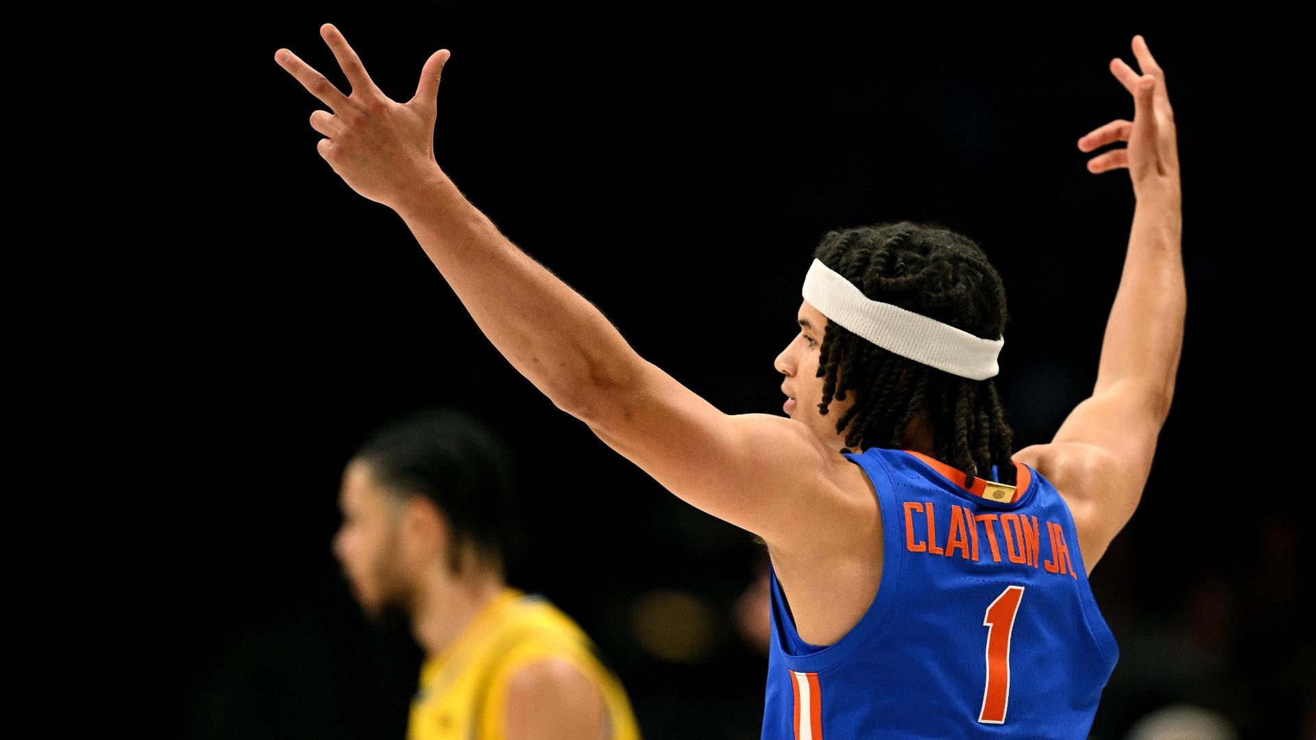 Walter Clayton Jr. sinks dagger 3 for Florida in 2OT - ESPN Video