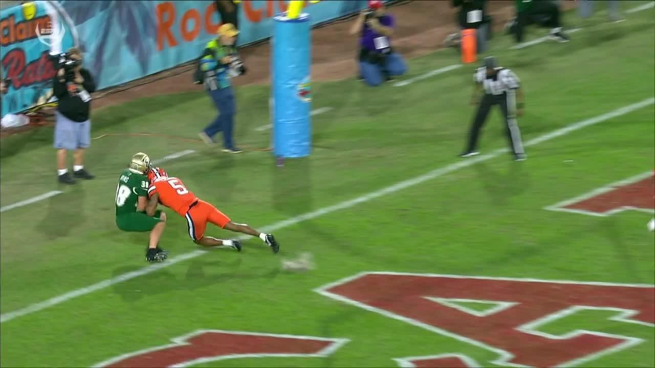 Sean Atkins gets Bulls on board with TD - ESPN Video