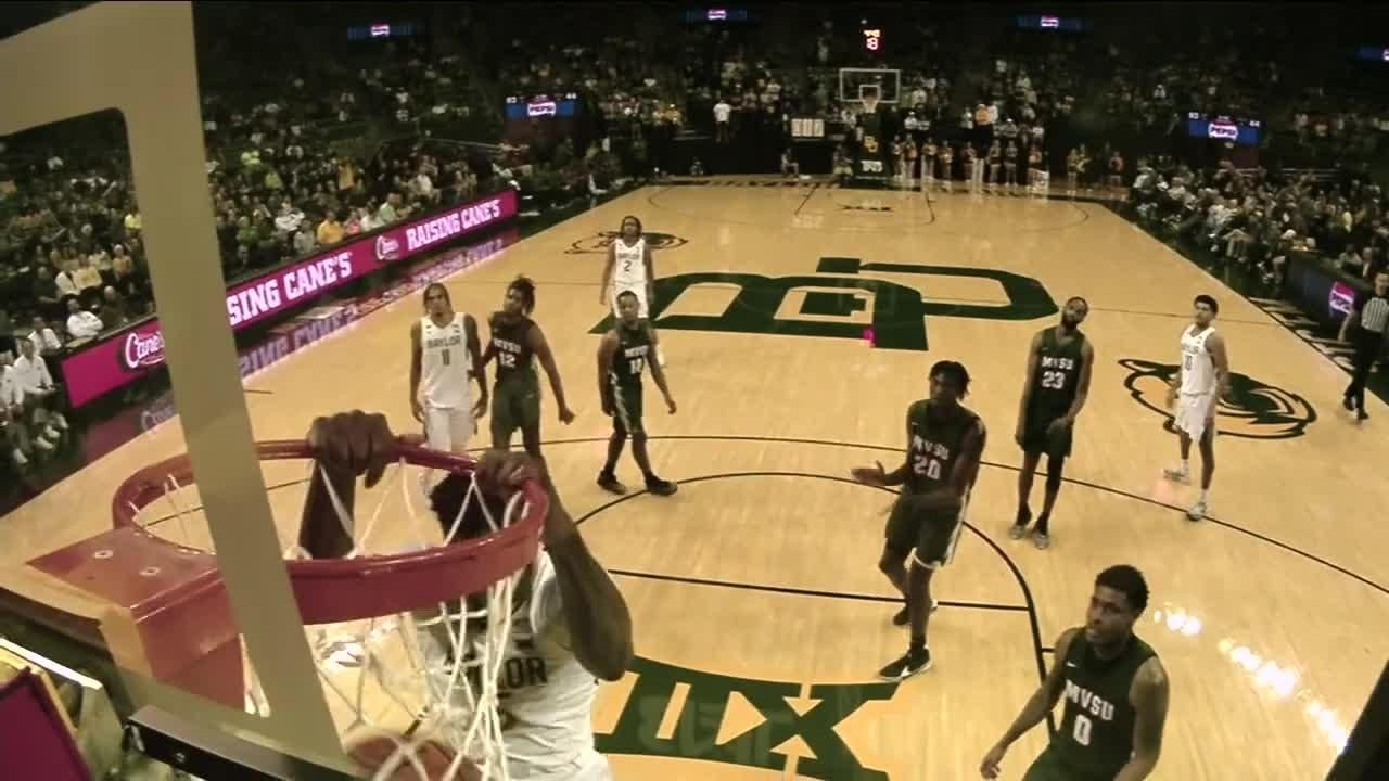 Josh Ojianwuna elevates for dunk vs. Mississippi Valley State Delta ...