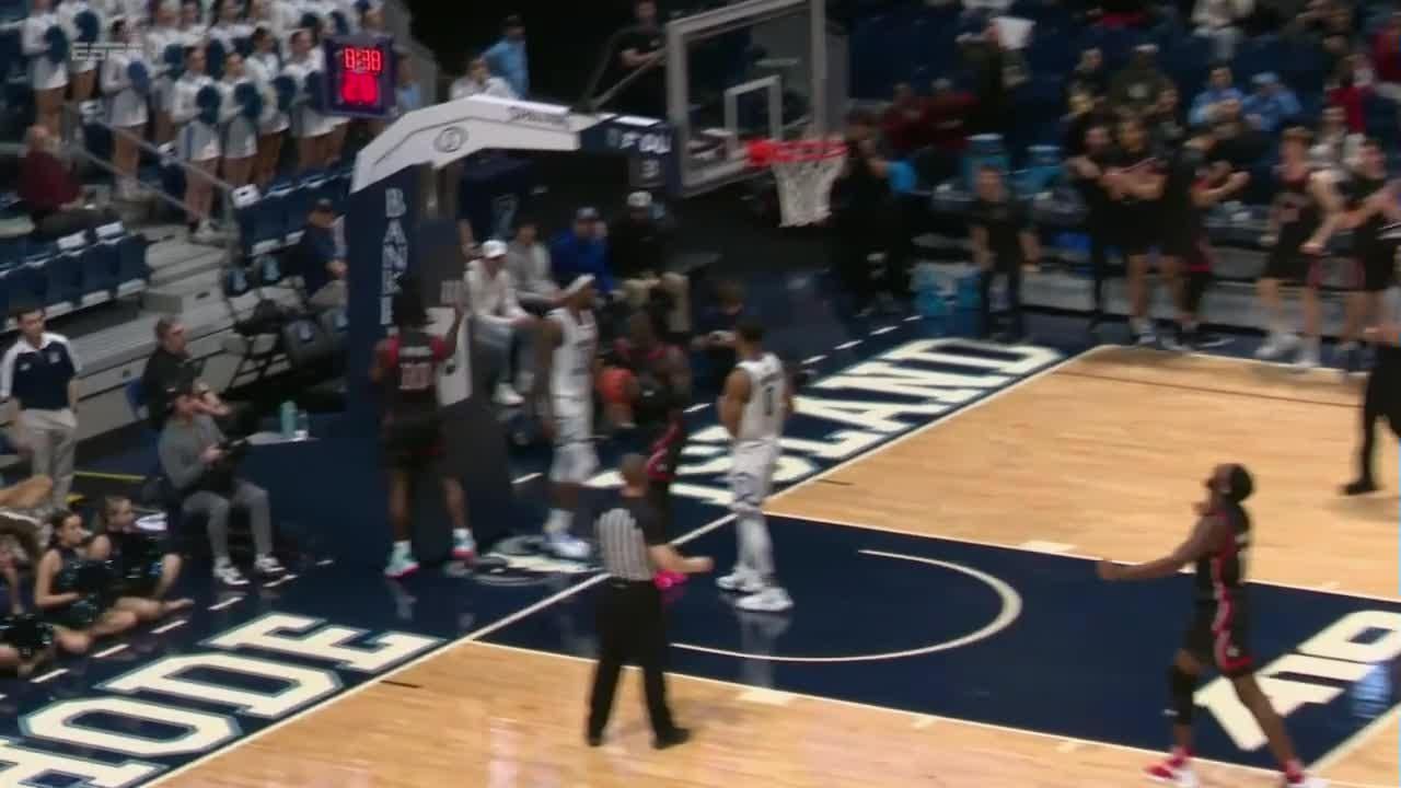 Rashad King shows off vision with nice pass vs. Rhode Island Rams ...