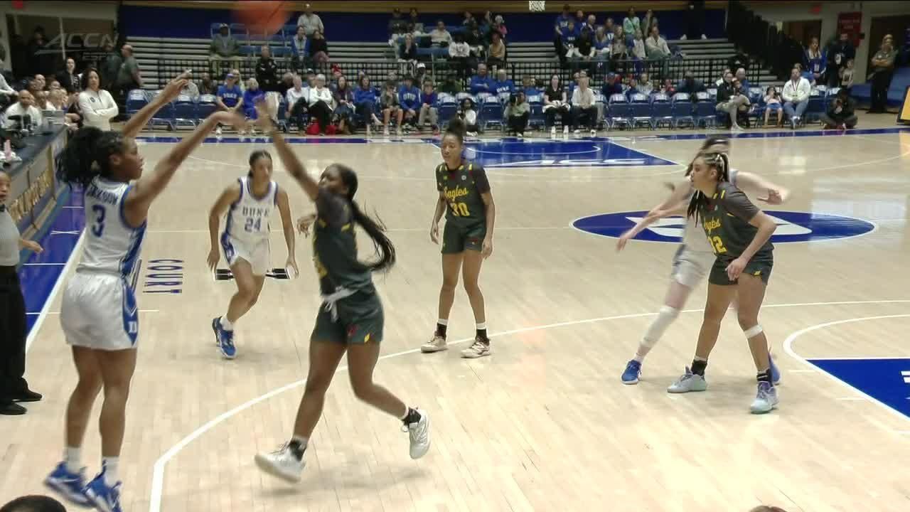 Ashlon Jackson drills the 3 for Duke - ESPN Video