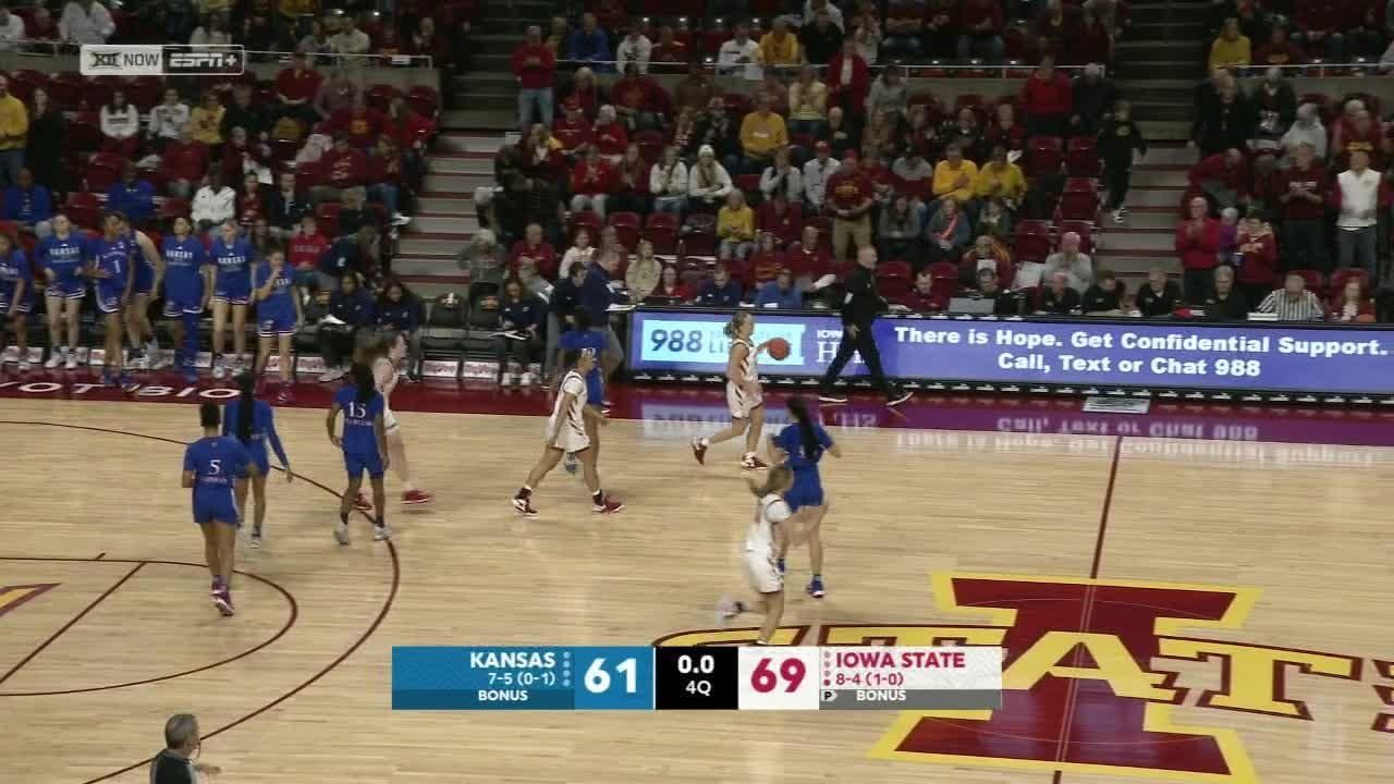 Iowa State Cyclones vs. Kansas Jayhawks - Game Highlights - ESPN Video
