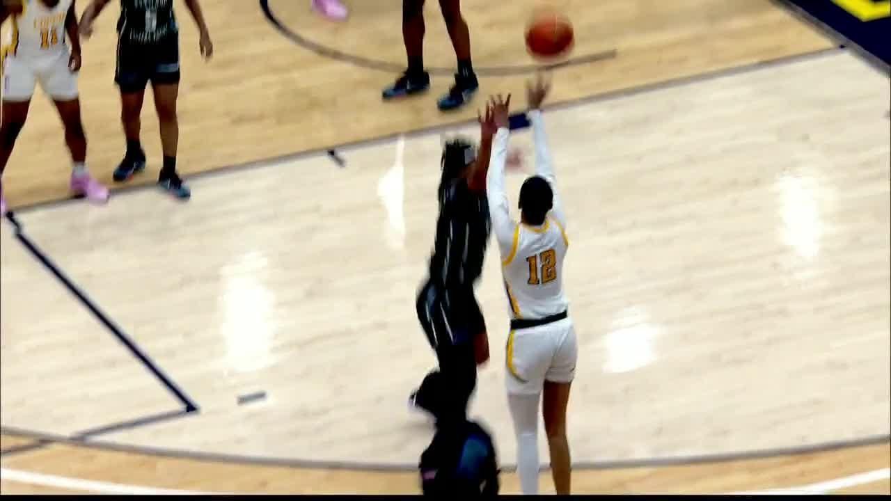 Faith Blackstone nails it from behind the arc - ESPN Video