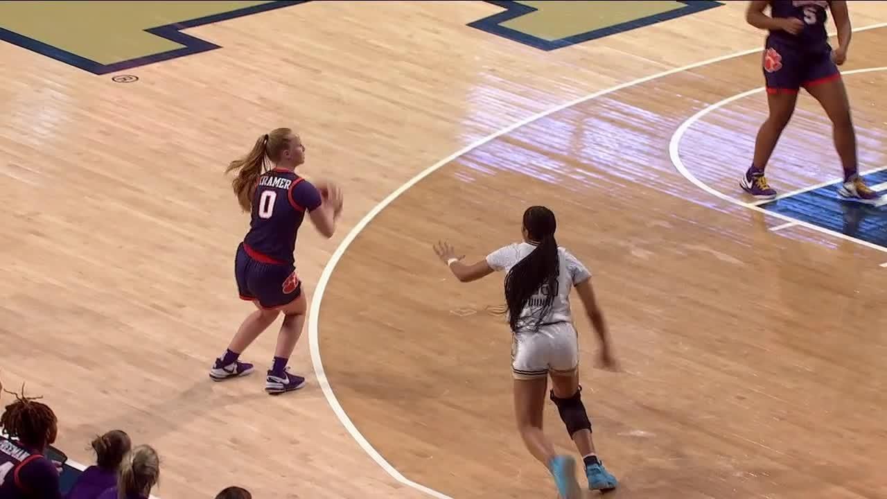 Mackenzie Kramer nails it from behind the arc - ESPN Video