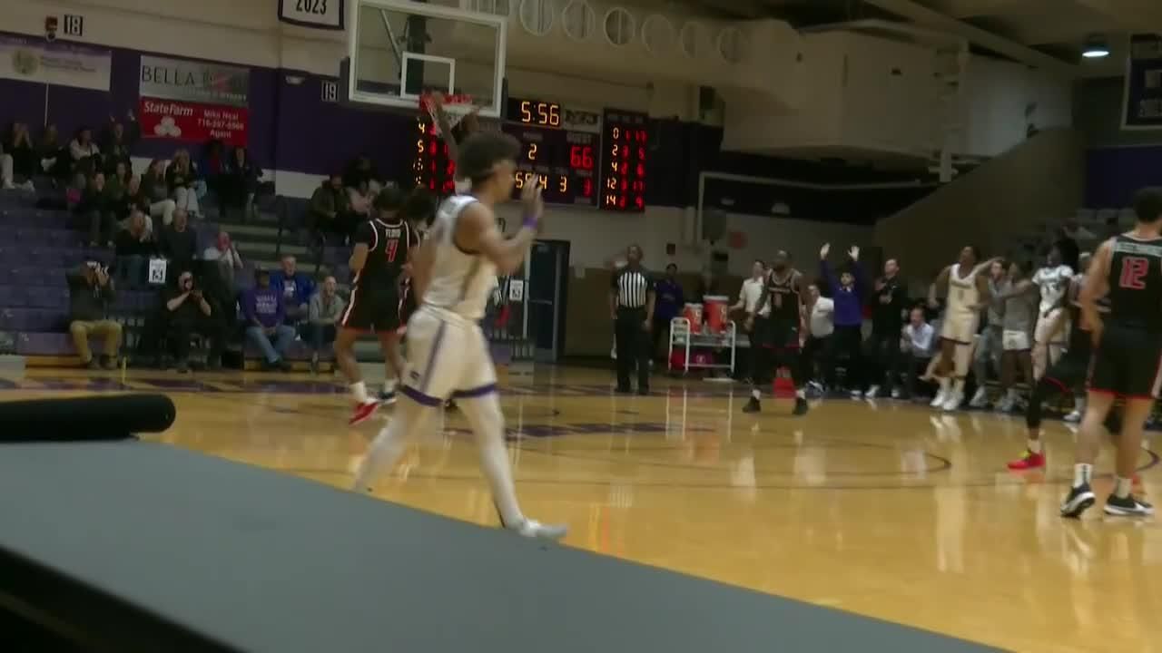 Dre Bullock throws down slam dunk - ESPN Video