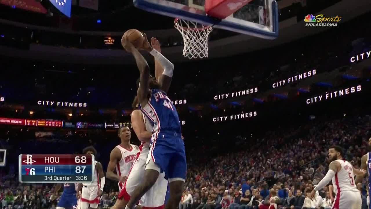 Patrick Beverley makes a sweet dime - ESPN Video