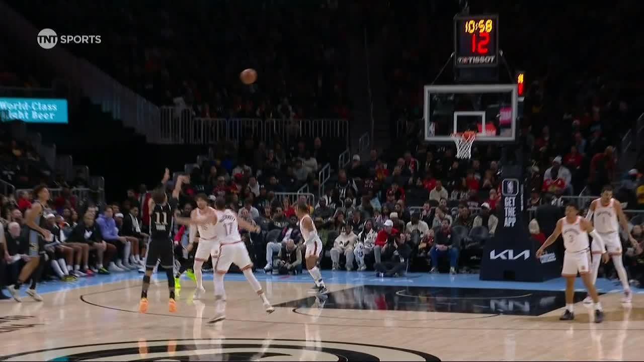 Trae Young sinks 3 from way downtown - ESPN Video