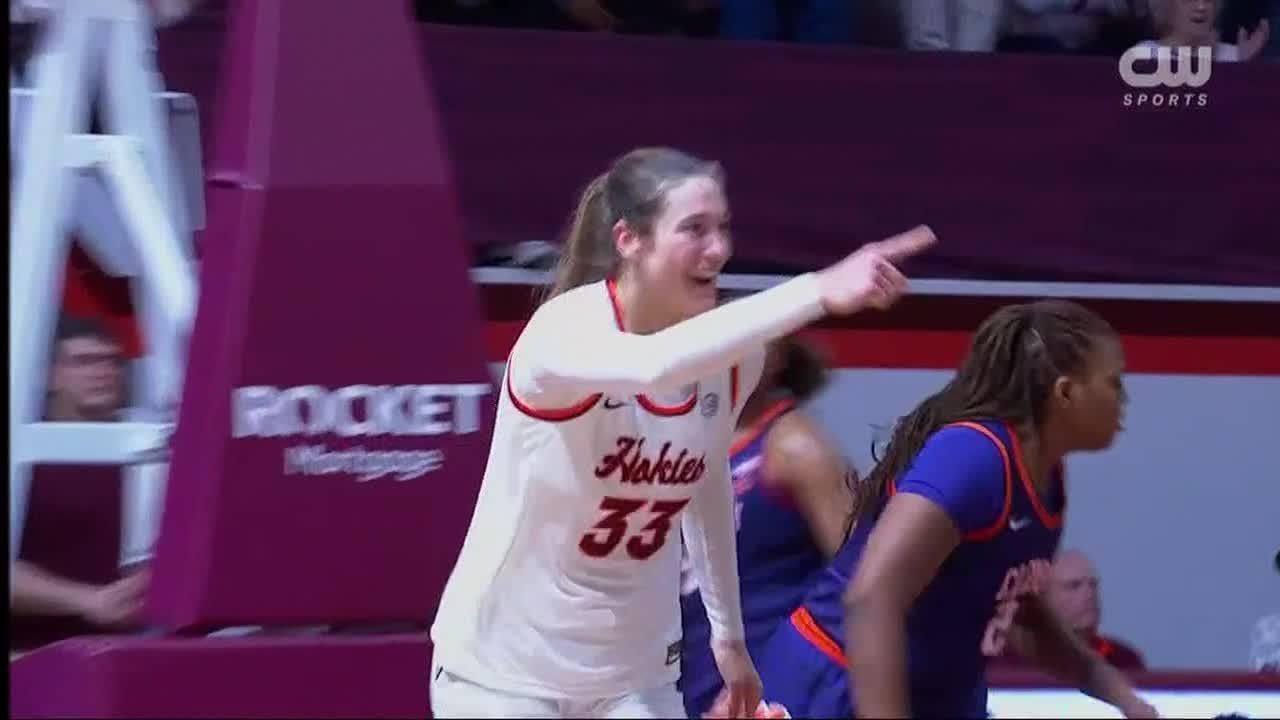 Carleigh Wenzel shows off her vision with impressive dime - ESPN Video