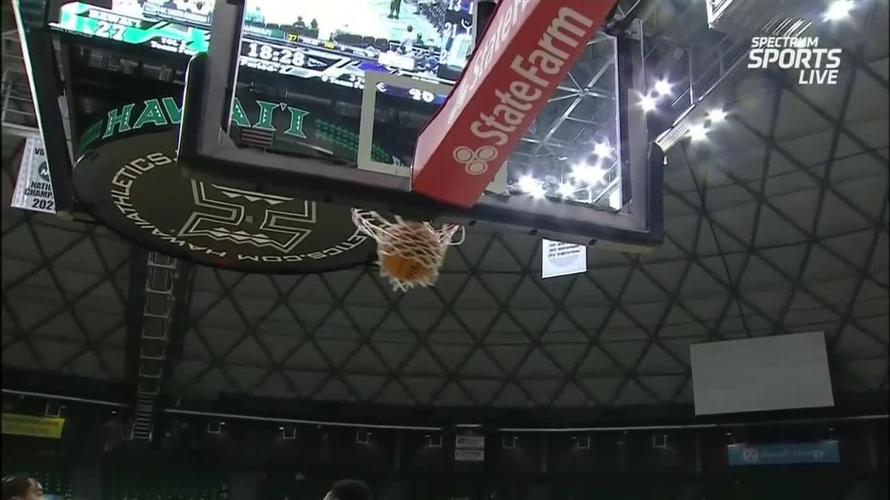 Ajay Mitchell somehow gets the and-1 to fall - ESPN Video