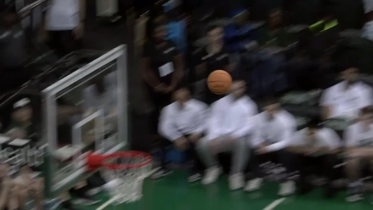 Selton Miguel shows off range with deep 3 - ESPN Video