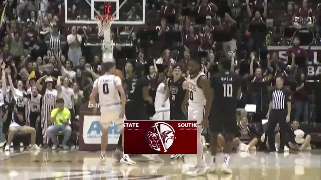 Xavier Johnson shows off the swagger with deep 3-pointer - ESPN Video