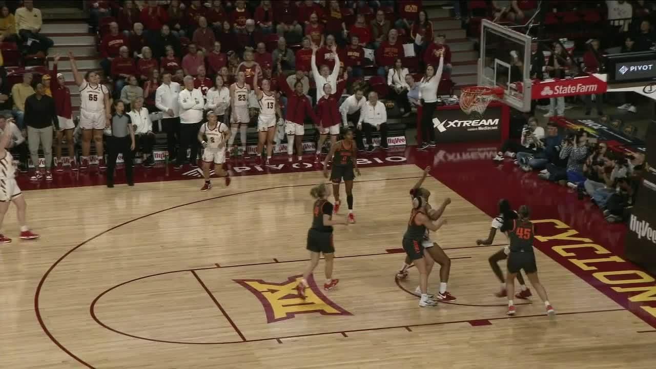 Addy Brown nails it from behind the arc - ESPN Video
