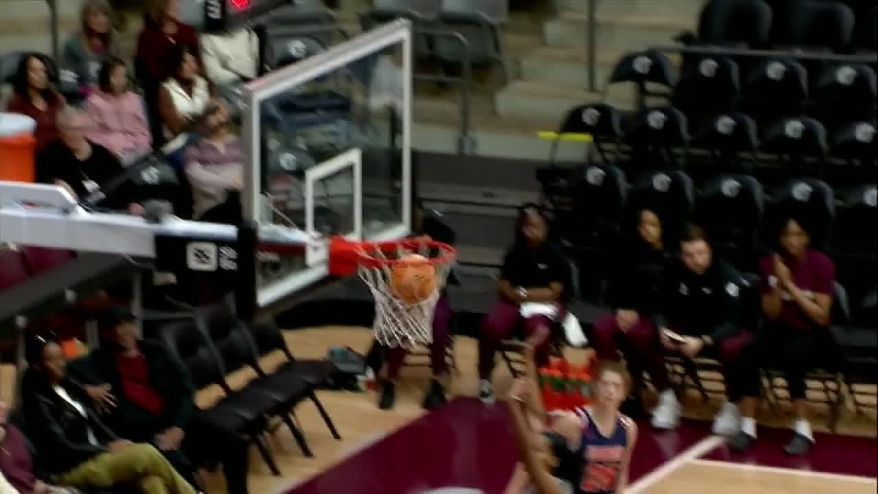 Norah Clark with the hoop & harm - ESPN Video