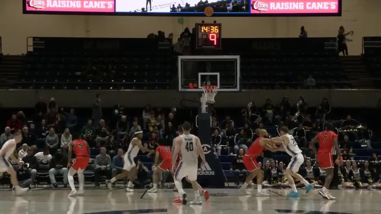 Elijah Pepper shows off the range on trey - ESPN Video