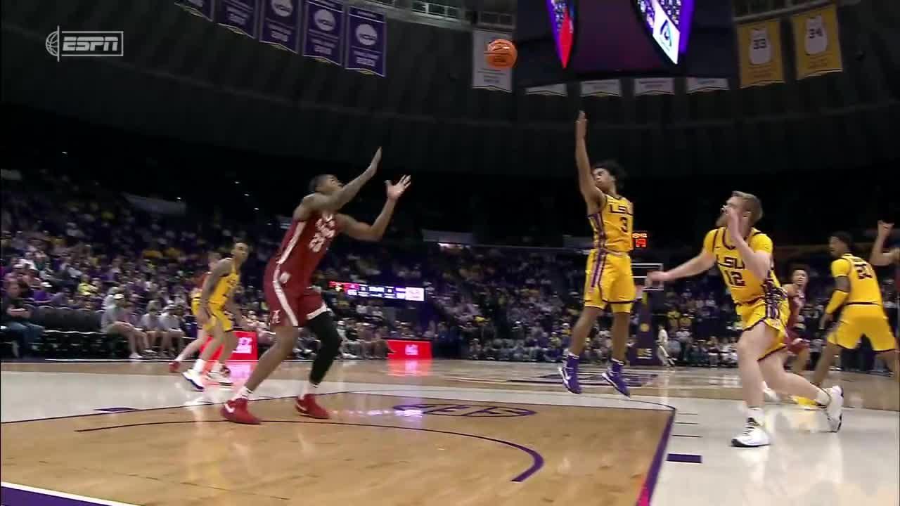 Nick Pringle gets up for the beautiful dunk - ESPN Video