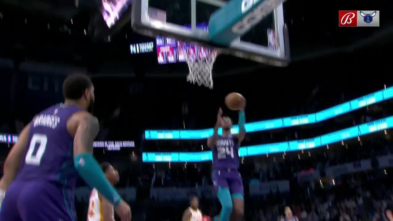 Brandon Miller fights off defender for and-1 - ESPN Video