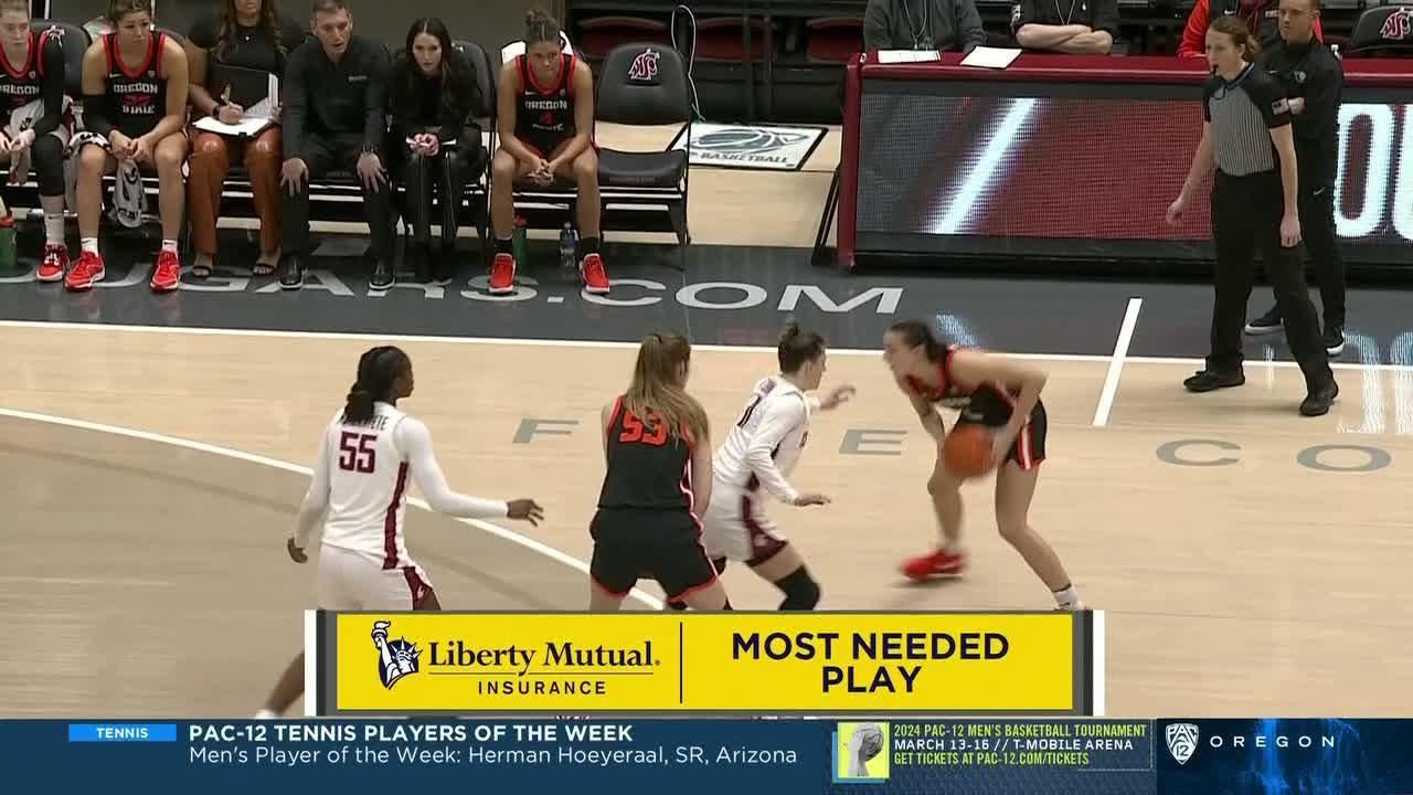 Lily Hansford nails it from behind the arc - ESPN Video