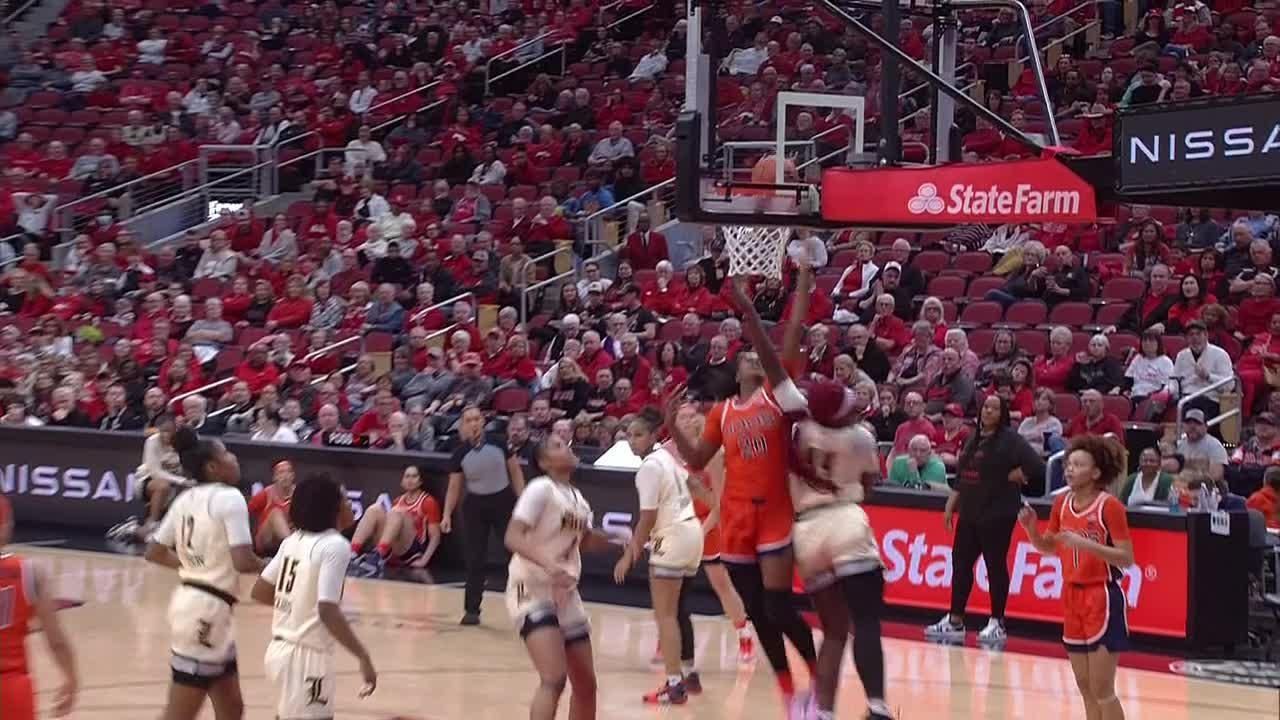 Camryn Taylor works around defender for and-1 bucket - ESPN Video
