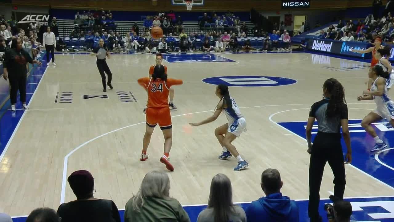 Jillian Brown sinks it from downtown - ESPN Video