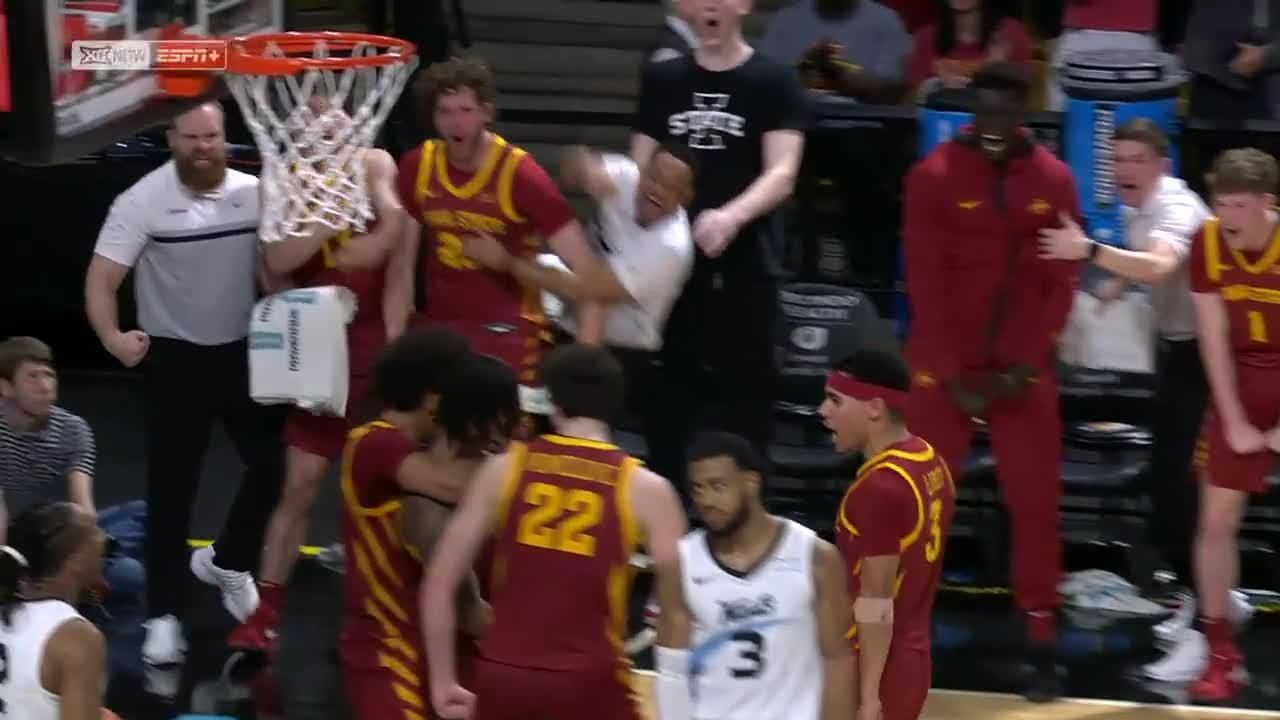 Keshon Gilbert gets the and-1 to fall - ESPN Video