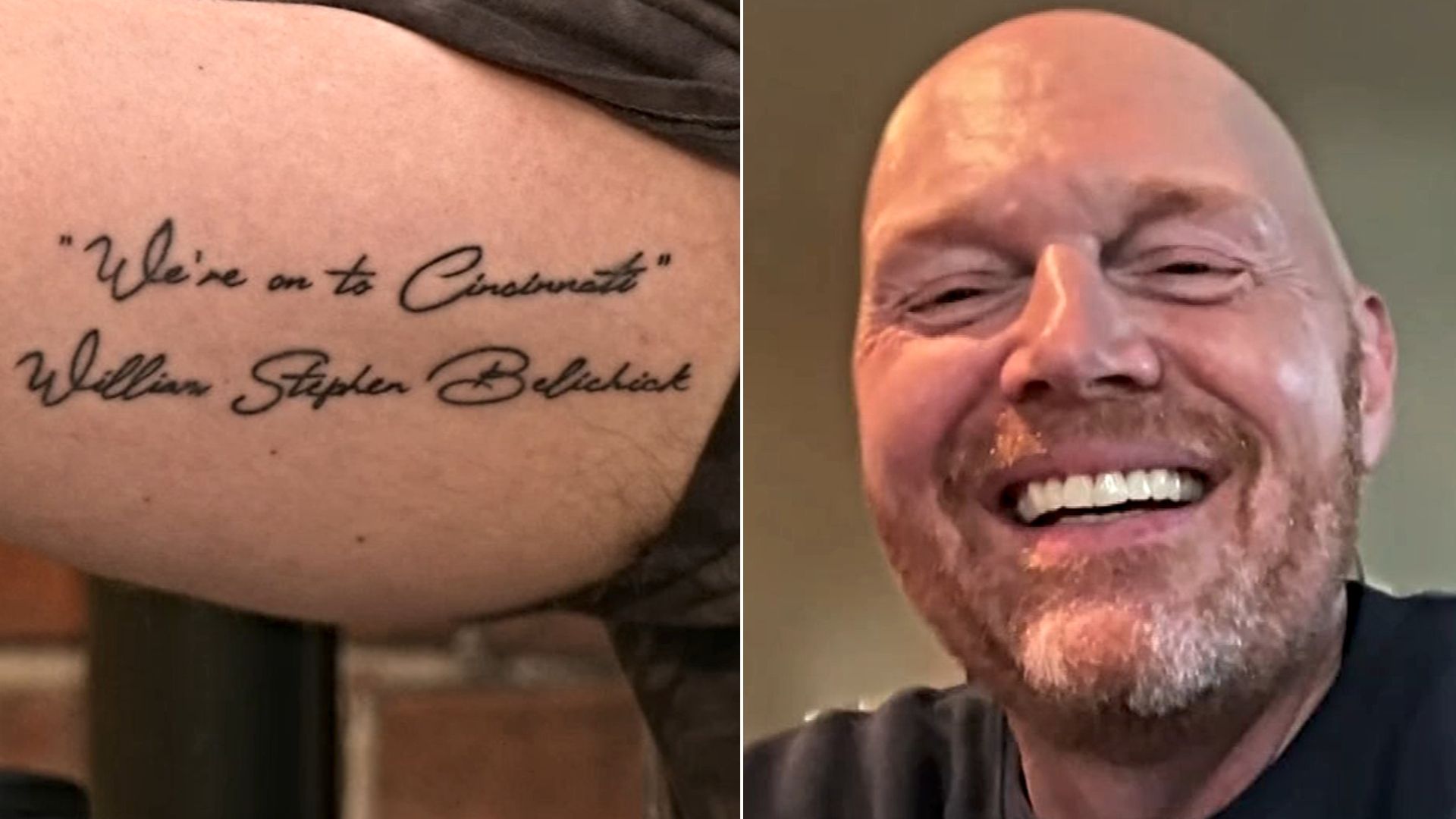 Bill Burr critiques Boston Connor's Patriots tattoo - ESPN Video