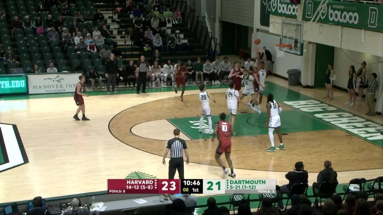 Malik Mack takes it to the hole for Harvard - ESPN Video