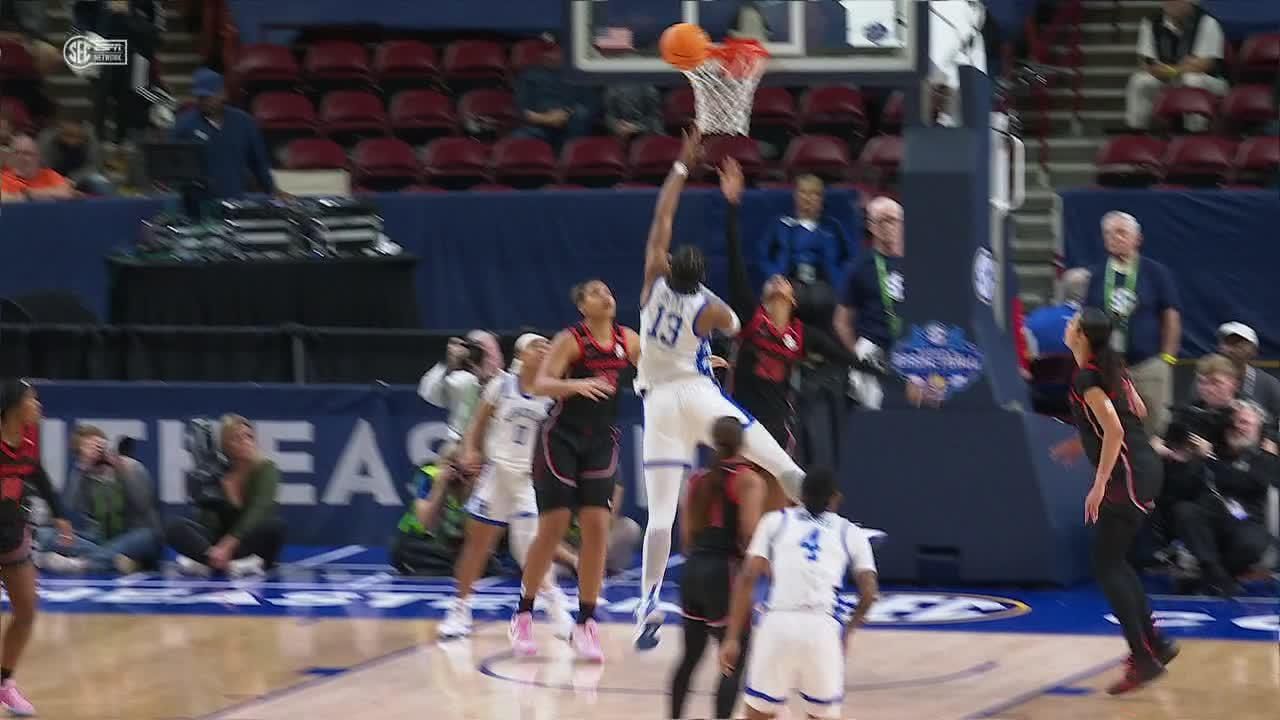 Ajae Petty makes nice 2-pointer for Kentucky - ESPN Video