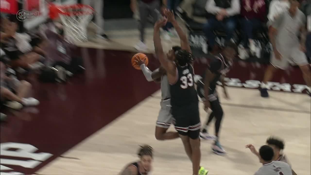 Dashawn Davis gets the and-1 to fall - ESPN Video