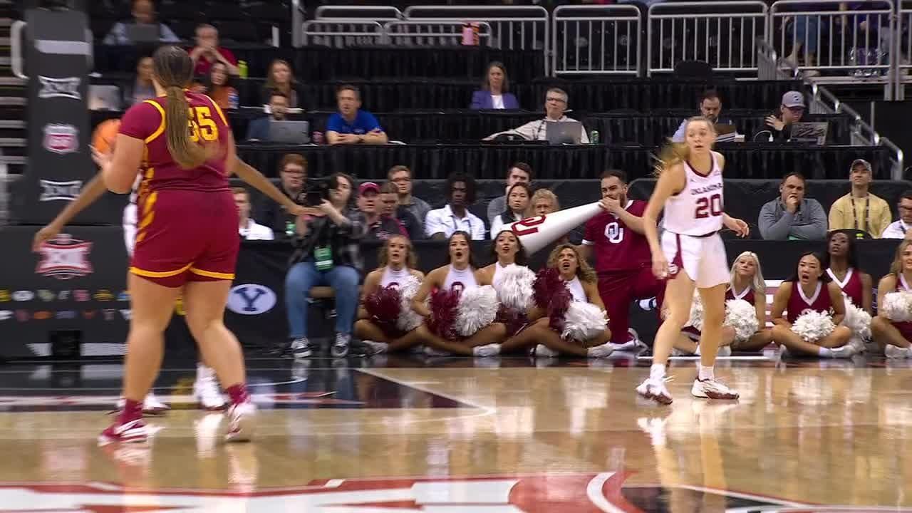 Audi Crooks nails it from behind the arc - ESPN Video