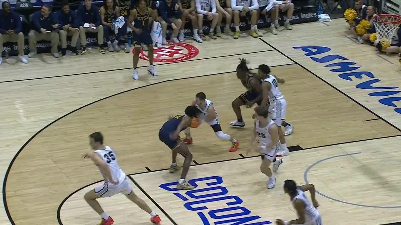 Rylan Jones' steal leads into 3-pointer for Samford - ESPN Video